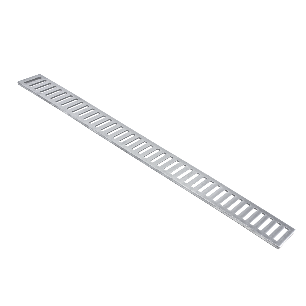 GRELHA LINEAR COM CAIXILHO 15X100cm